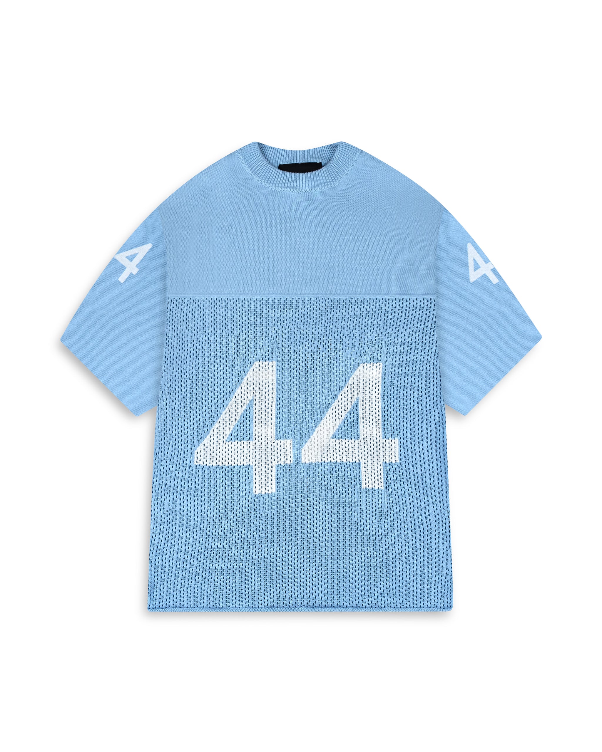 KNITTED SUMMER SET BLUE